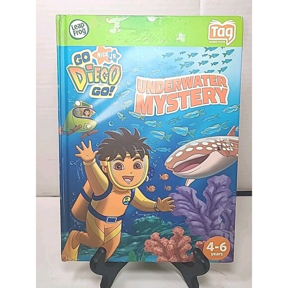 Other | Nick Jr Go Diego Go Leapfrog Tag Hardcover Book Interactive ...